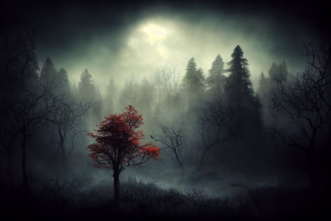 Tim Burton Forest