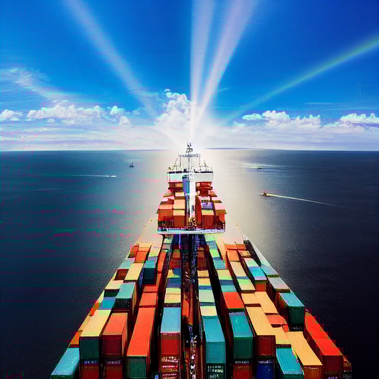 Container Ship Wallpaper