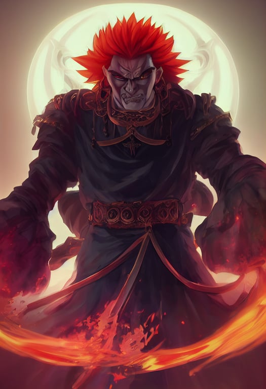 Anime Evil Wizard