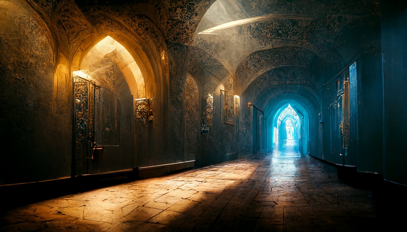 Dark Castle Hallway