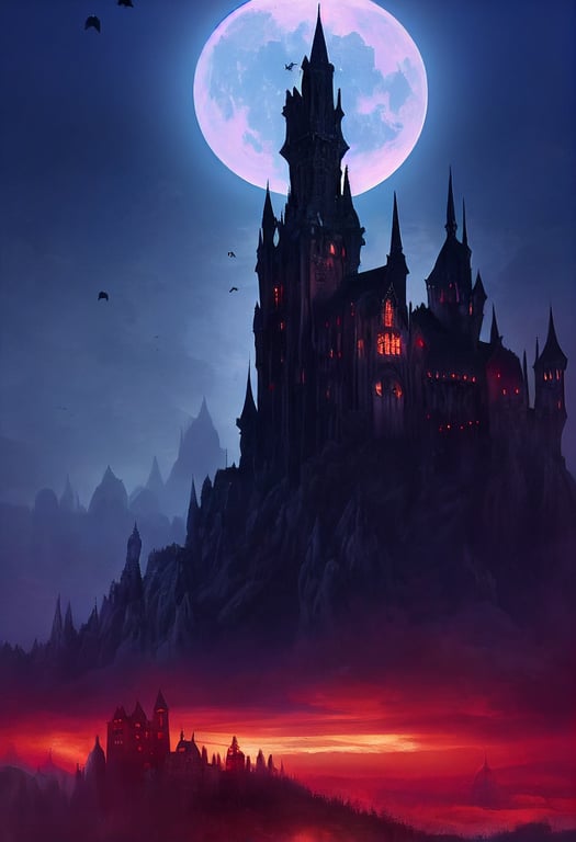 Vampire Castle Backgrounds