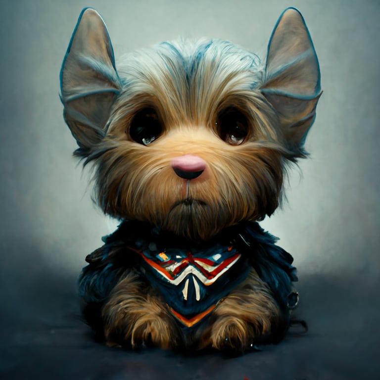 How To Draw A Realistic Yorkie