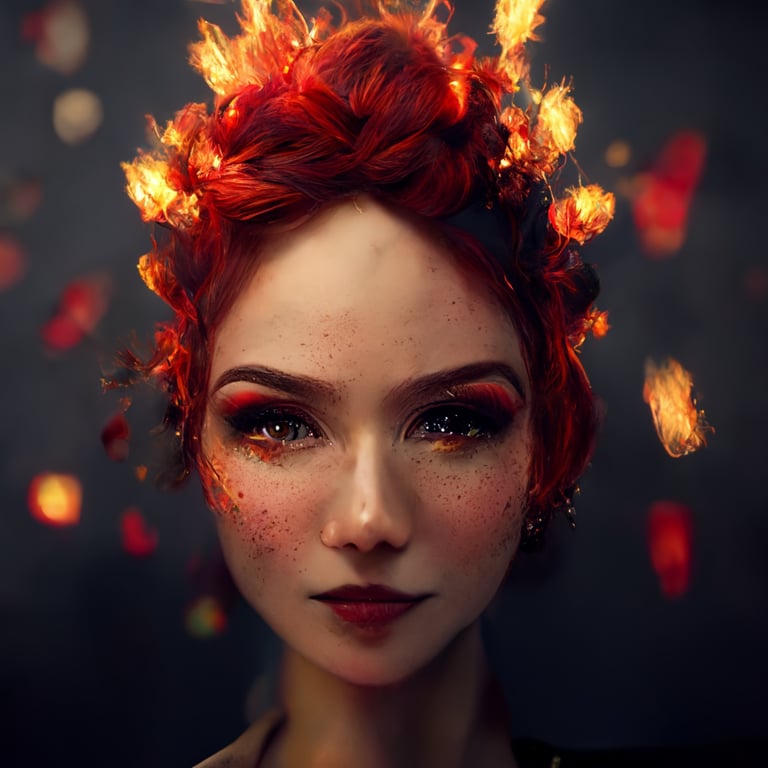 Fire Face Makeup | Saubhaya Makeup