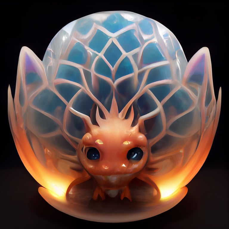 Chibi Ice Dragon