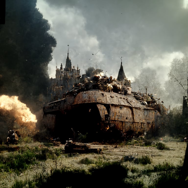 Army Tank Shooting