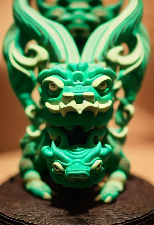 prompthunt: The Taotie is an ancient Chinese mythological creature,from ...