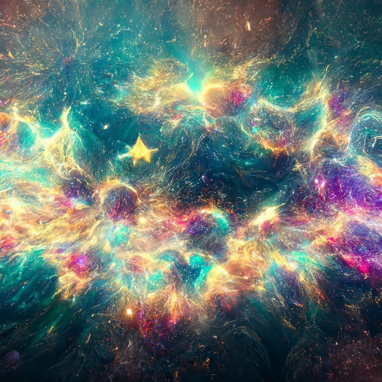 Repeating Nebula Background