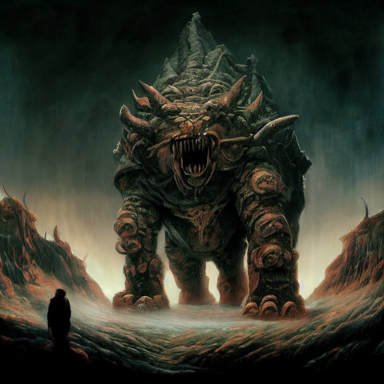Giants Monsters And Dragons