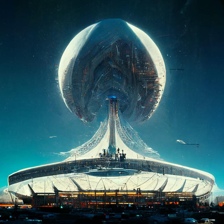 Alien City Concept Art