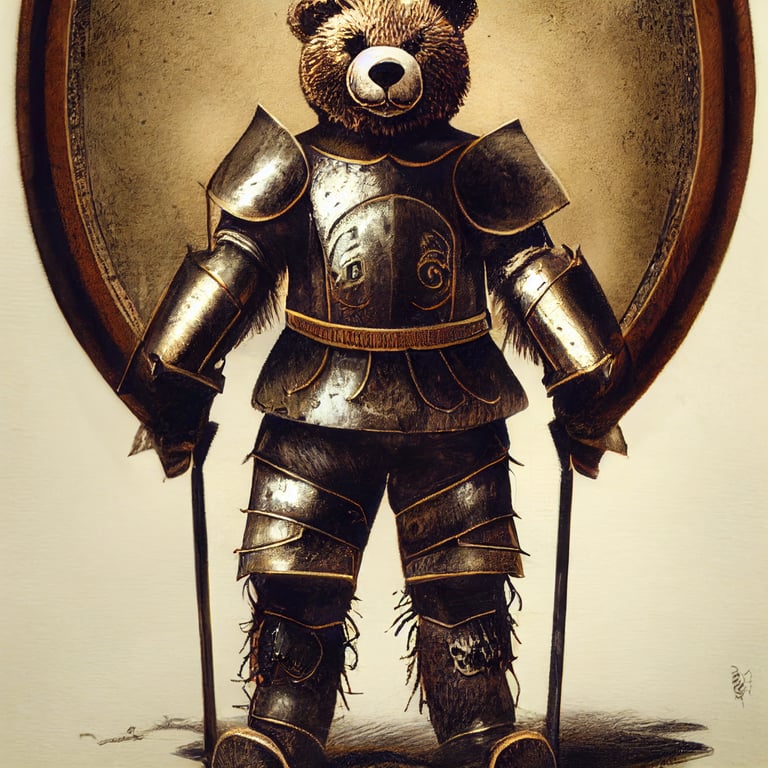Teddy Bear Knight