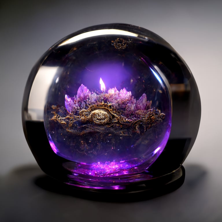 Purple Crystal Tumblr