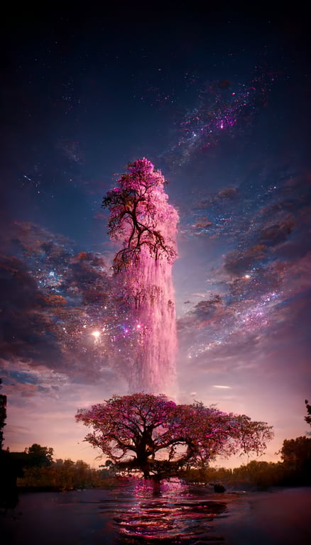 Pink Jacaranda Tree