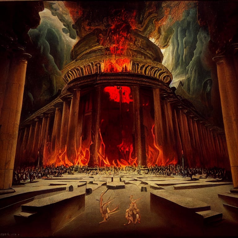 Renaissance Paintings Of Hell