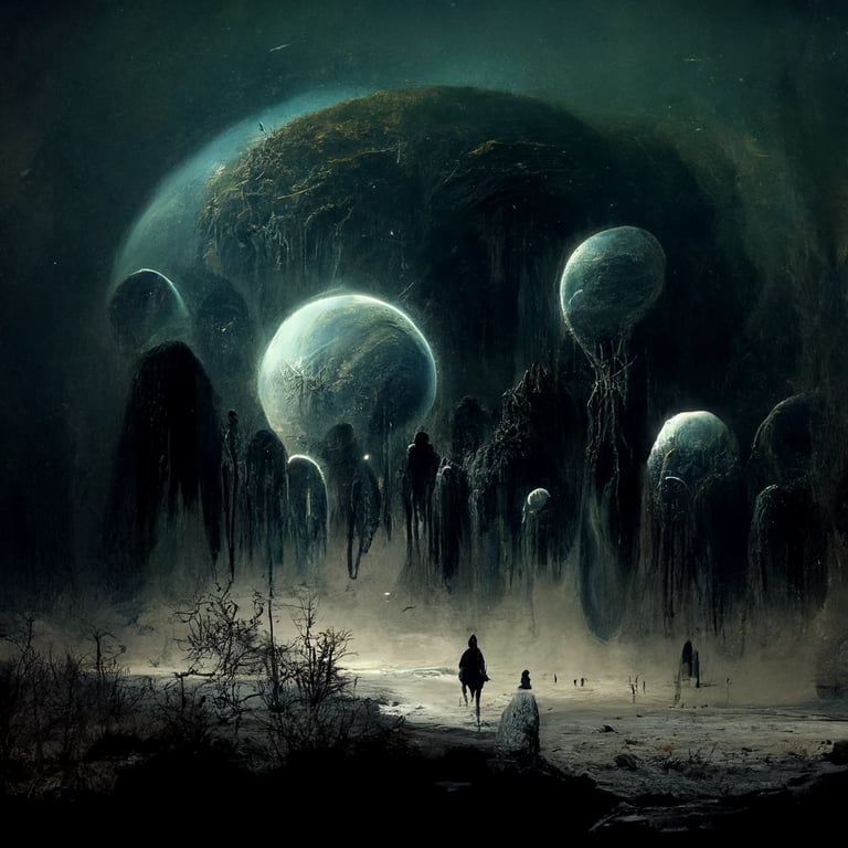 Alien Planet Art