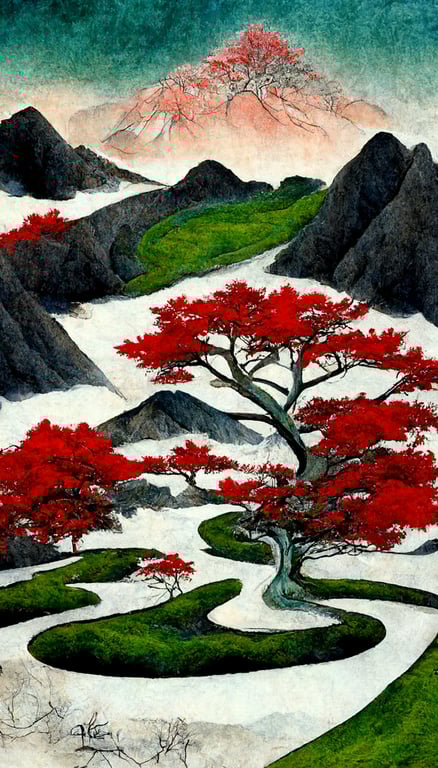 Japanese Maple Tree Drawing