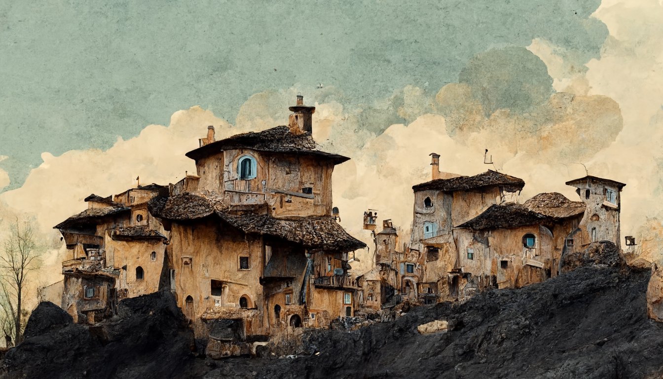 Poor Medieval Houses