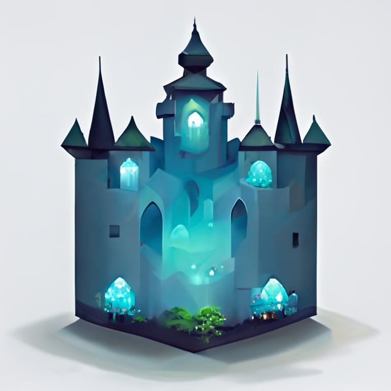 prompthunt: fantasy castle as 2d sprite, game asset, 2d, transparent ...