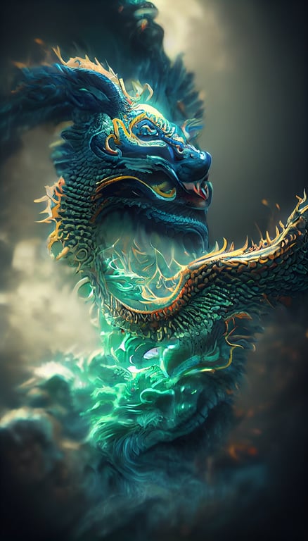 Chinese Dragons Wallpaper