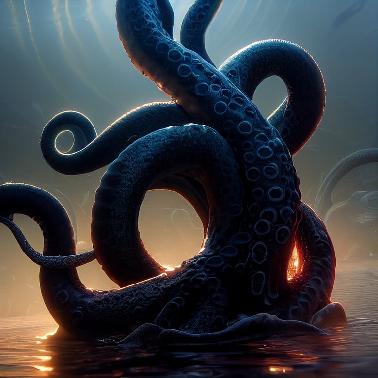 prompthunt: high detailed, ultrarealistic photo of a huge tentacle ... prompthunt: high detailed, ultrarealistic photo of a huge tentacle ...