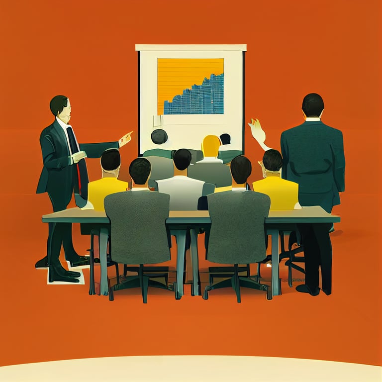 Giving Presentation Animation