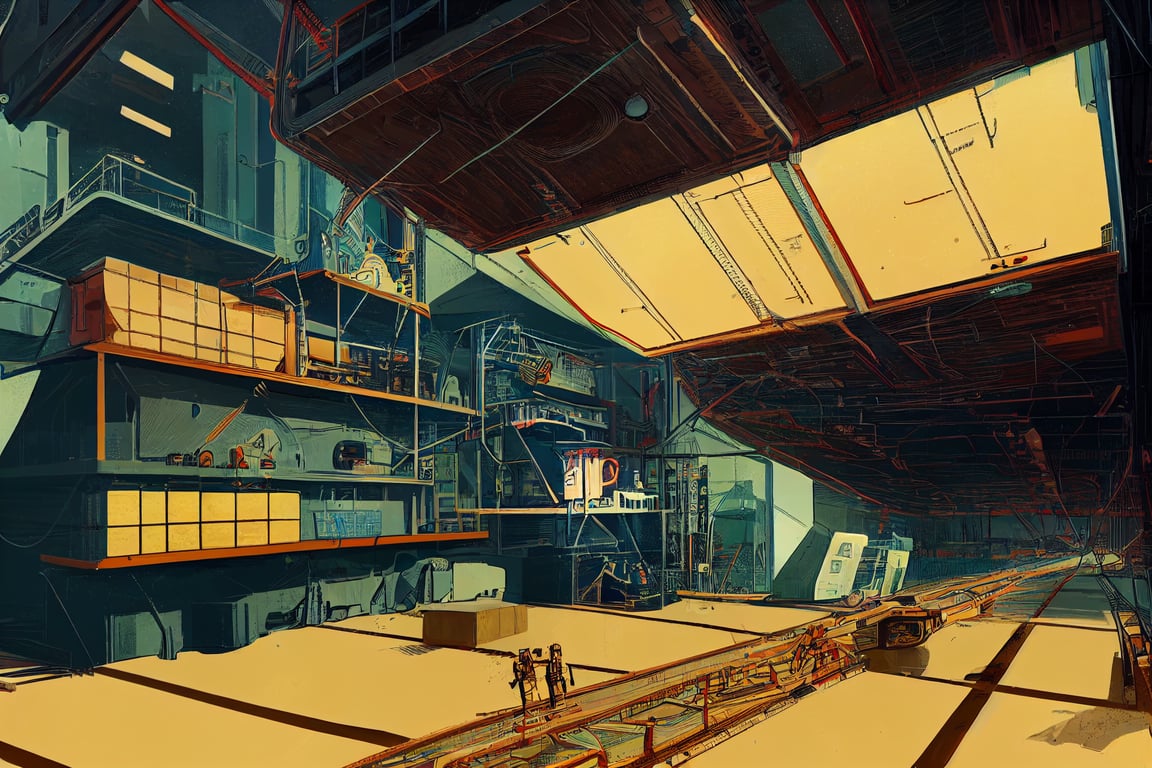 Sci Fi Door Concept Art