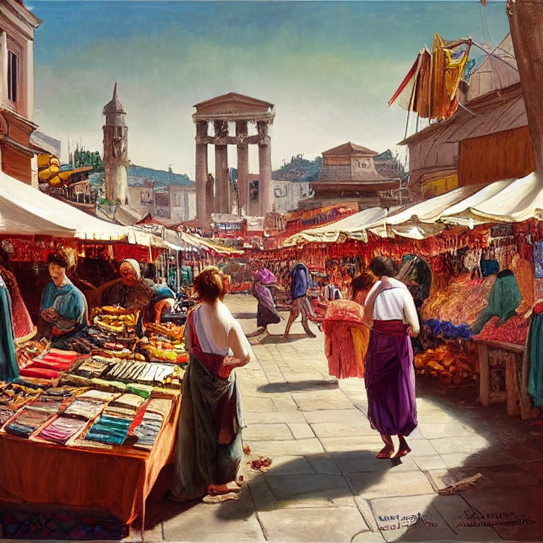 Ancient Greek Marketplace