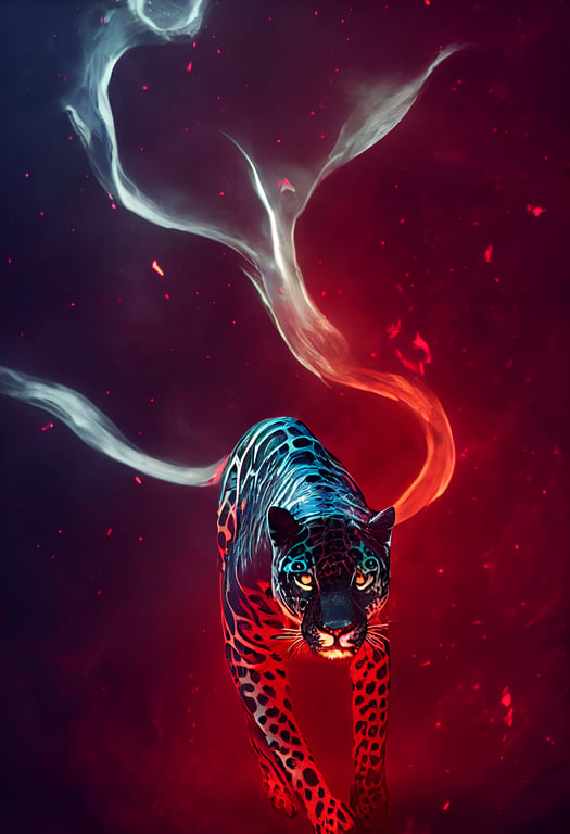 Red Panther Eyes