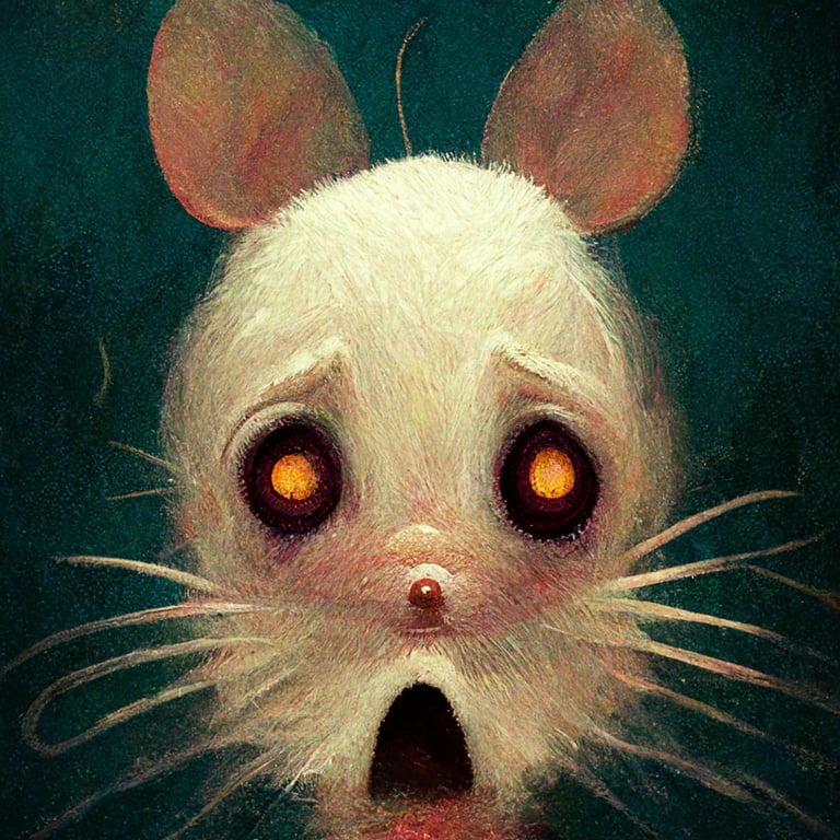 Scared Mouse Animal