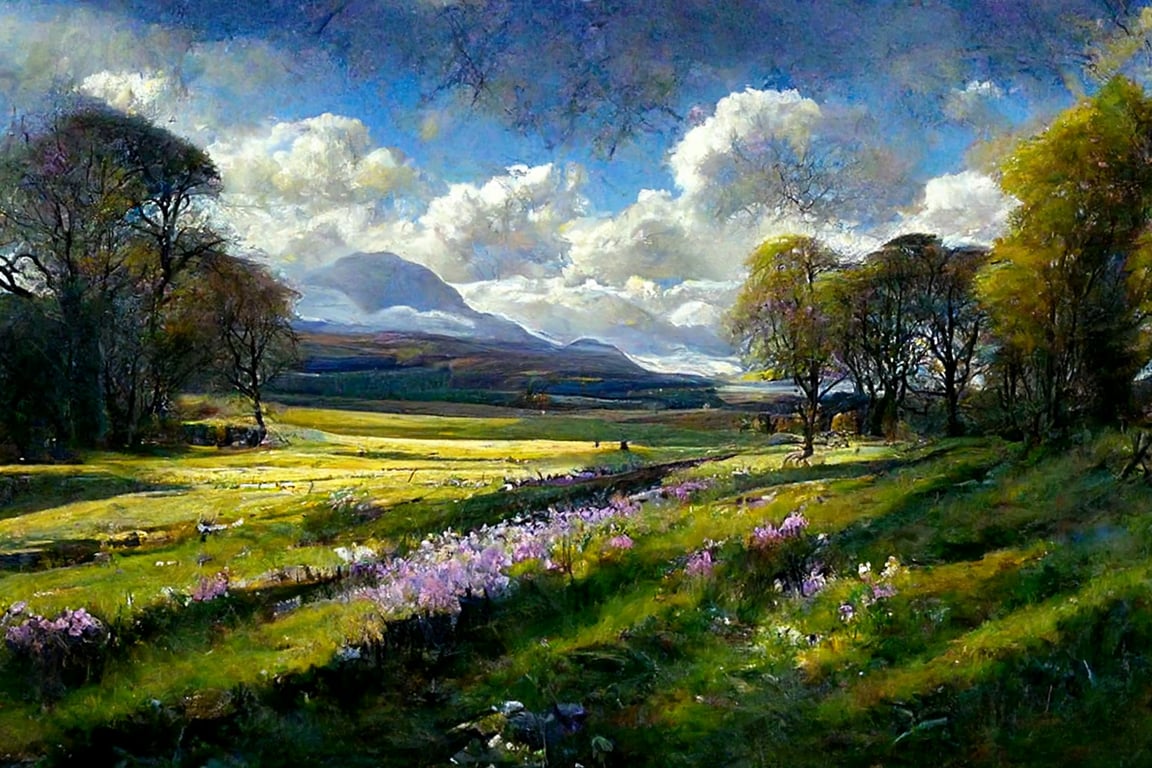 Beautiful Paintings Of Spring