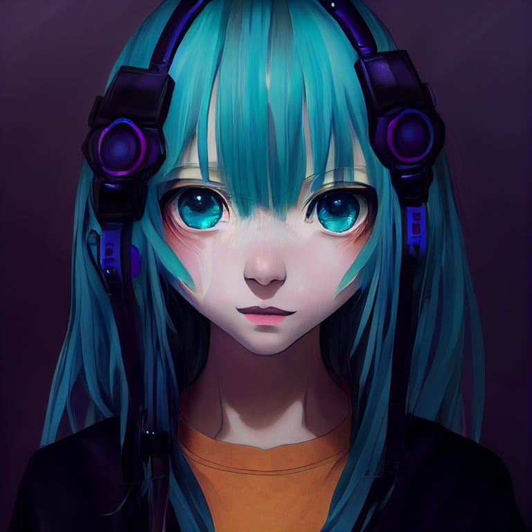 Anime Girl Smirk