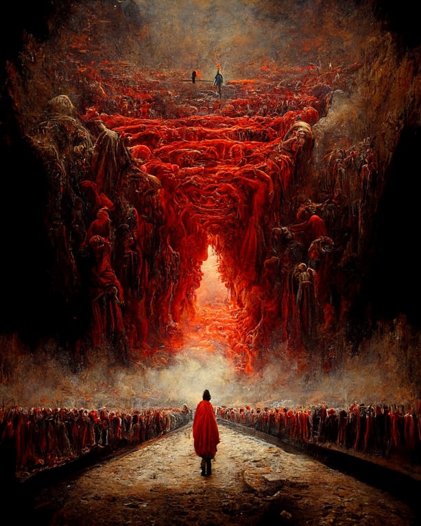 Hell Painting Dante
