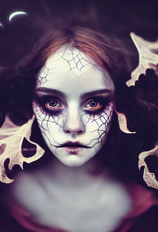 Pretty Ghost Makeup