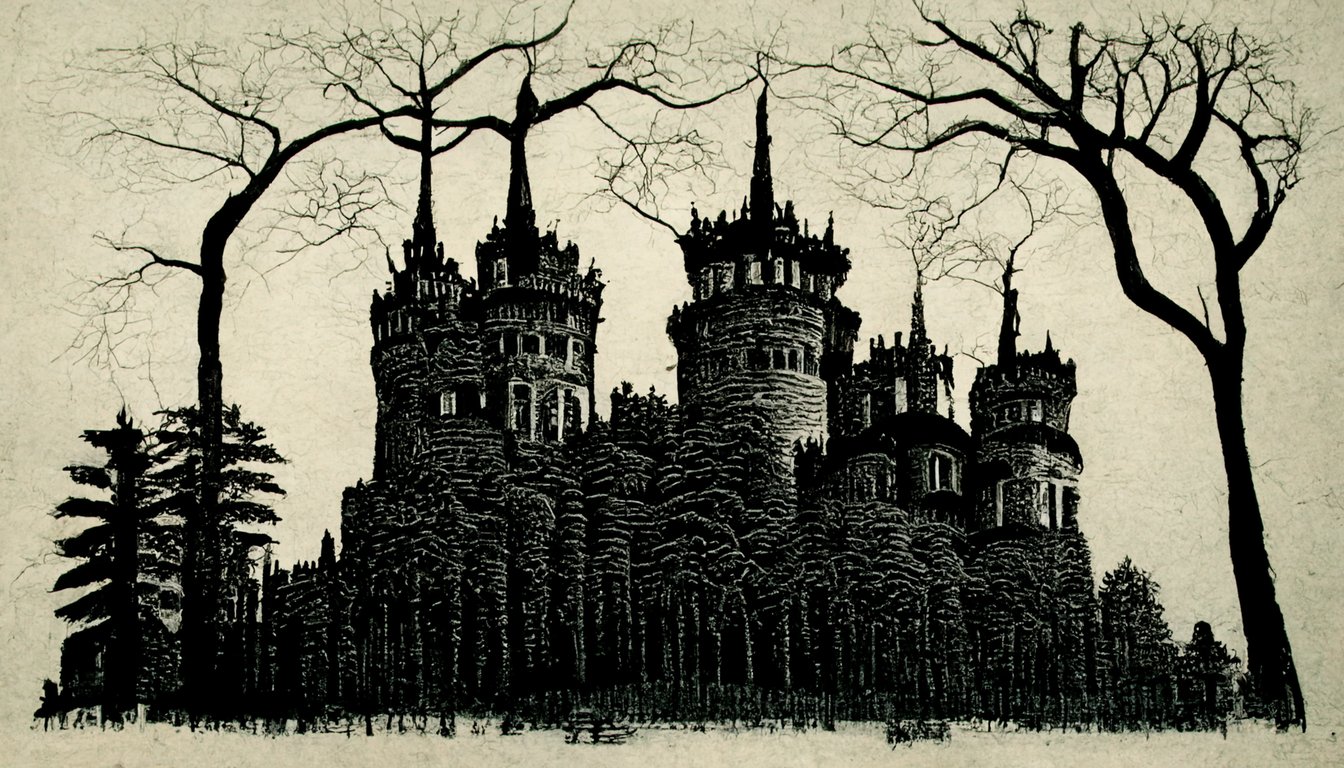 Dark Castle Drawing