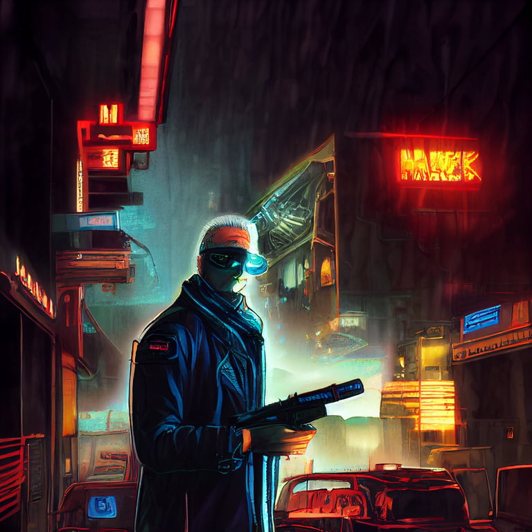 Shadowrun City Wallpaper