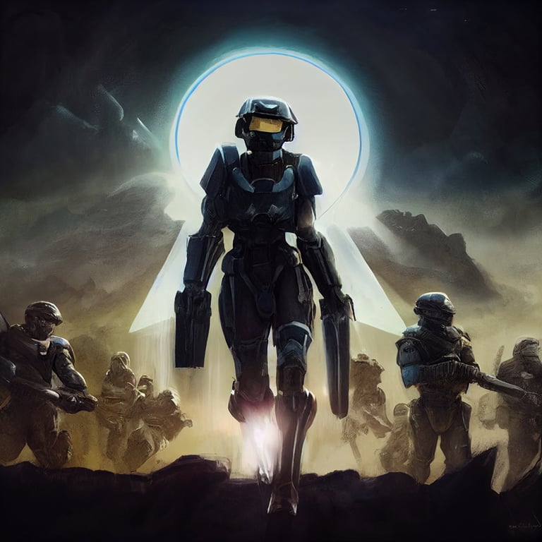 The Covenant Halo Art