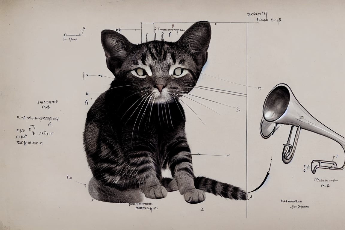 Cat Meowing Side