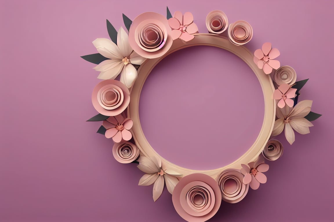 Paper Flower Background Design | Best Flower Site