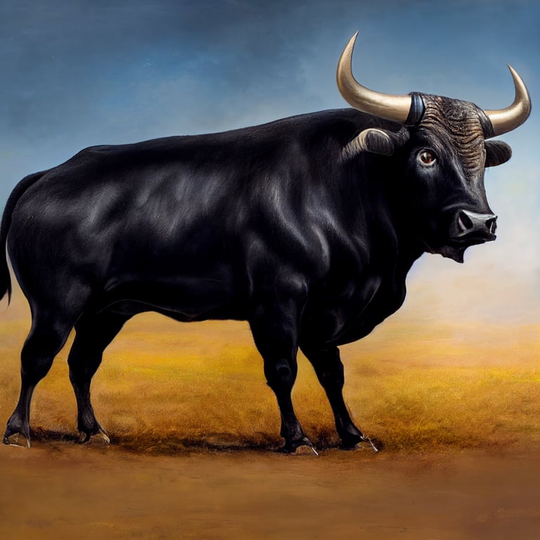 Spanish Bull Face