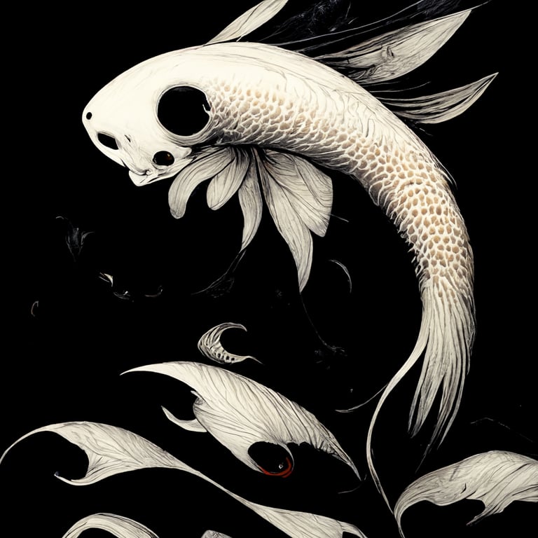 Koi Fish Drawing Tumblr