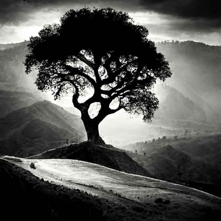 Ansel Adams Photography Trees