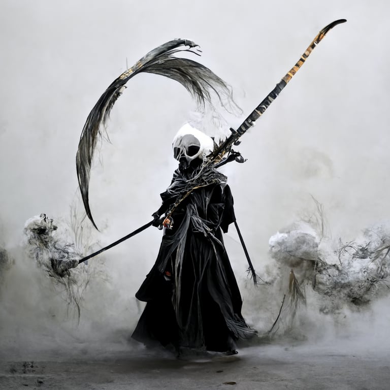 Anime Scythe Guy
