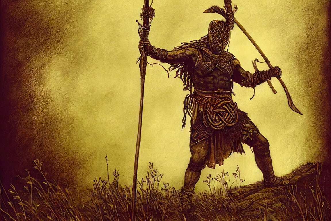 Celtic Warrior Wallpaper