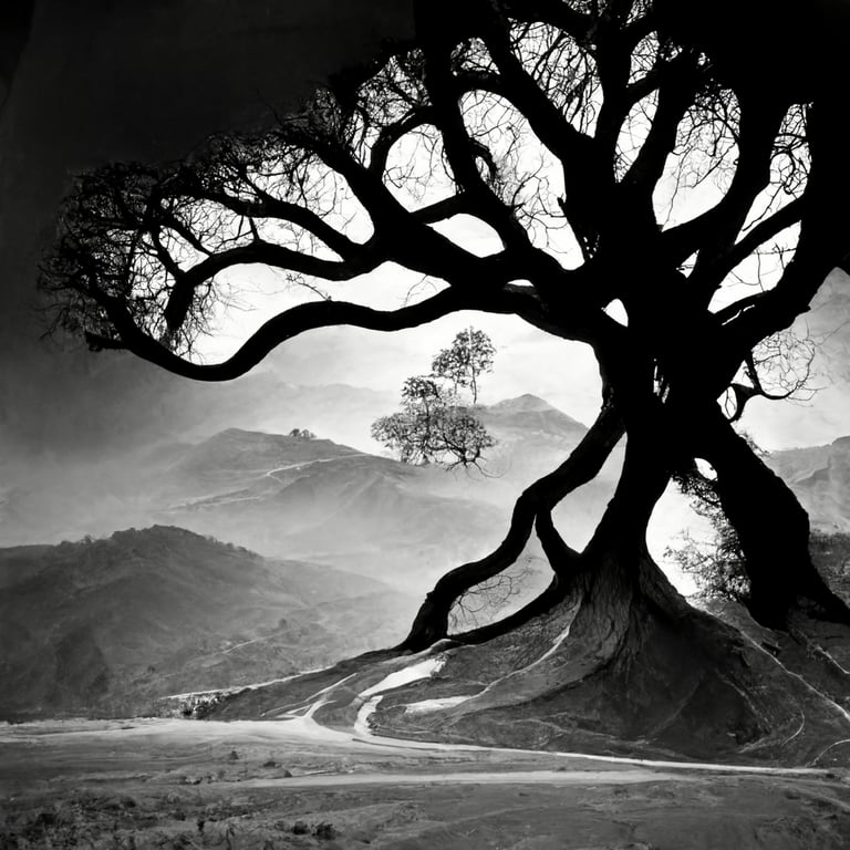 Ansel Adams Photography Trees