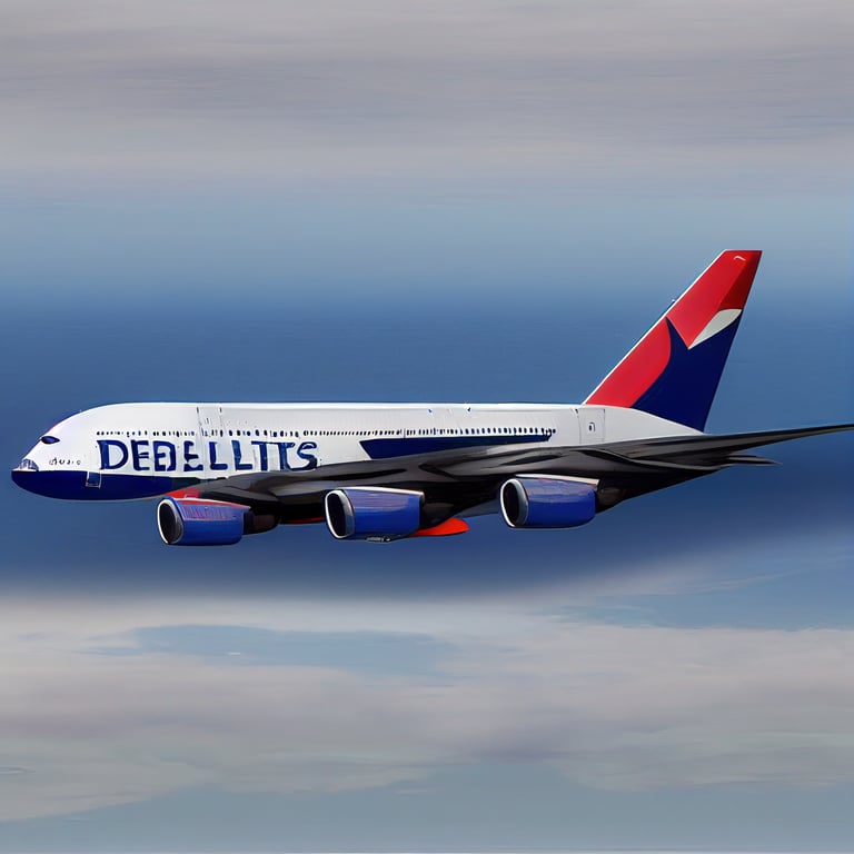 Delta Airlines A380