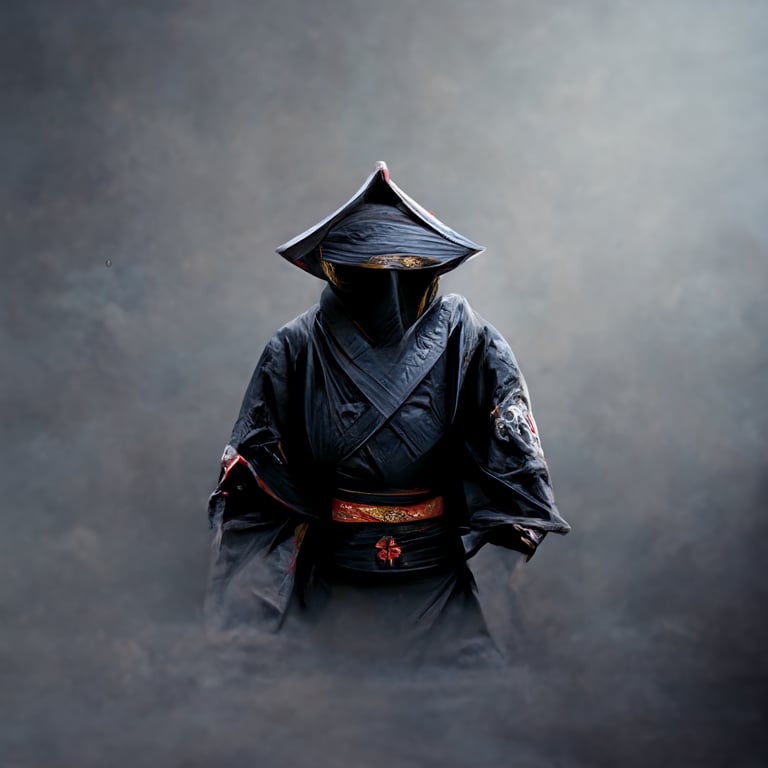 prompthunt: ninja, looking at ninja, photorealism, CGi, realistic art ...