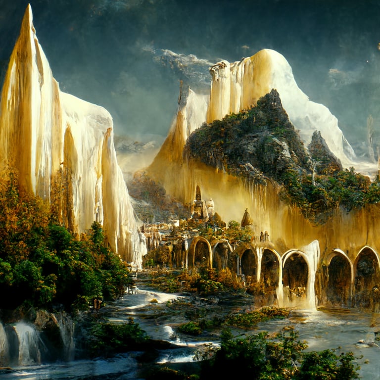 Rivendell Lord Of The Rings Wallpaper