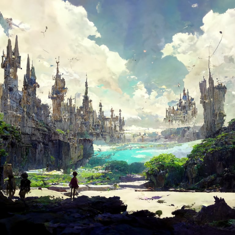 Final Fantasy Monster Concept Art