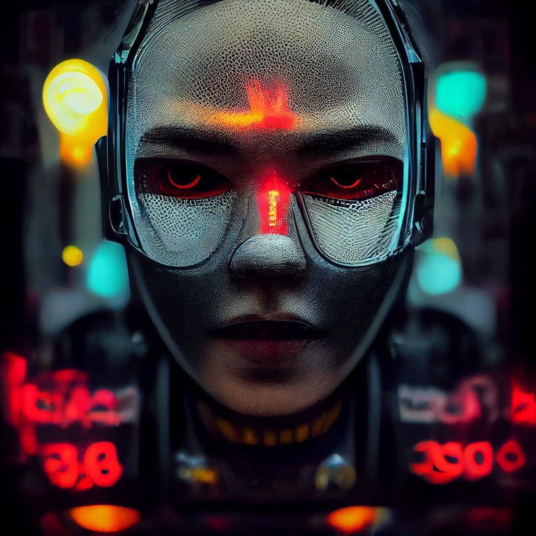 prompthunt: hyper realistic photography of a really detailed cyberpunk ...