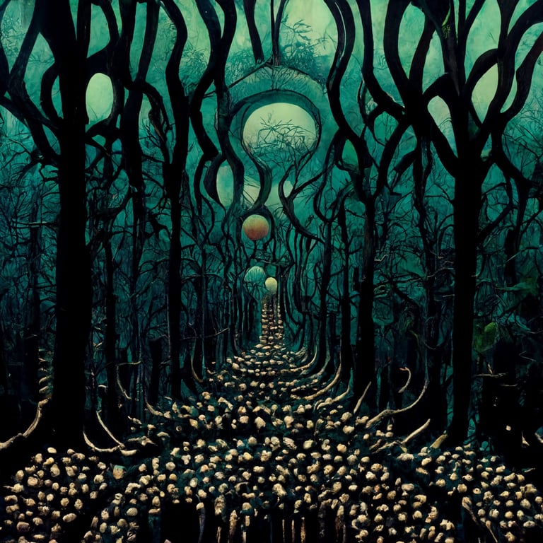 Tim Burton Forest