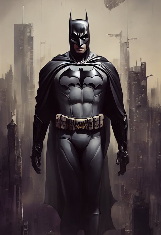 prompthunt: Batman, full body composition, high angle perspective ...